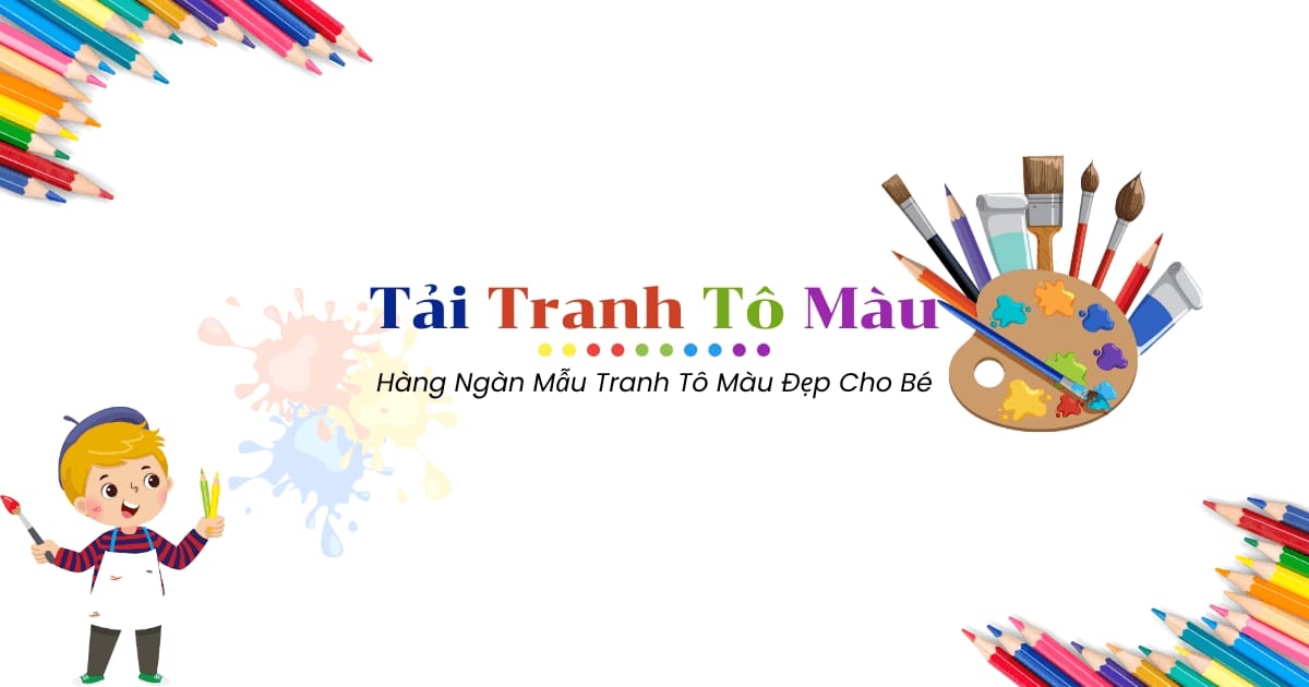 Tô Màu Online - Tô Màu Trực Tuyến Miễn Phí Cho Bé