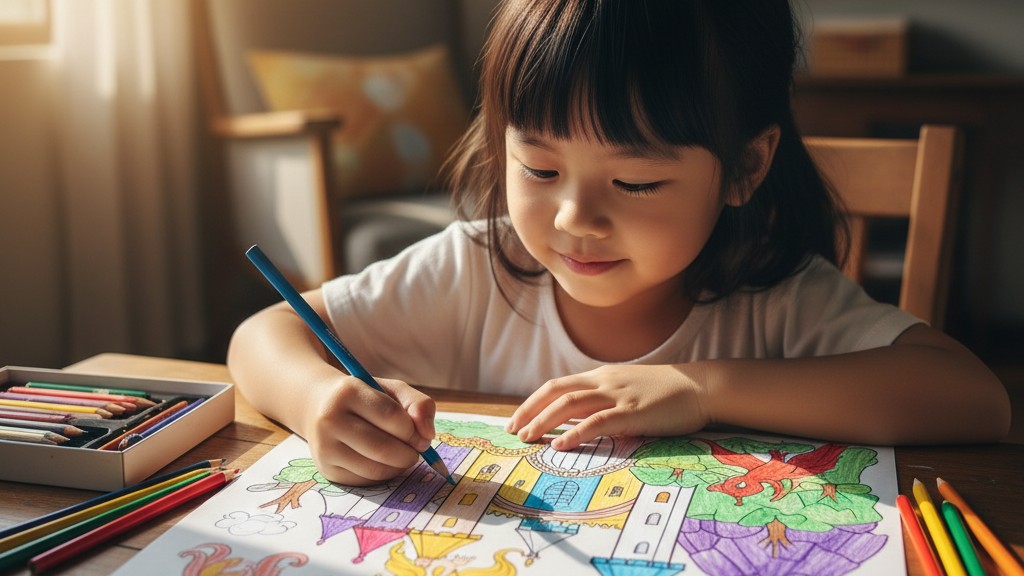 How to choose coloring pictures suitable for each age of your child