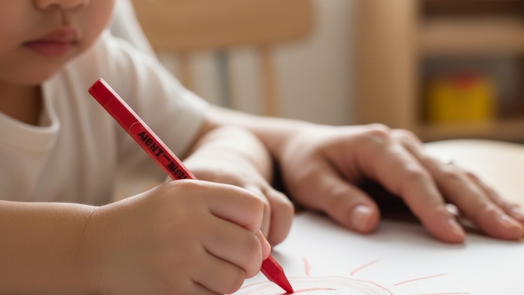 Coloring together with parents: Building happy habits