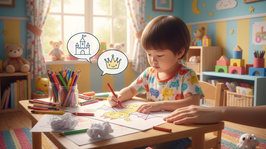 Activities that combine coloring and storytelling for children